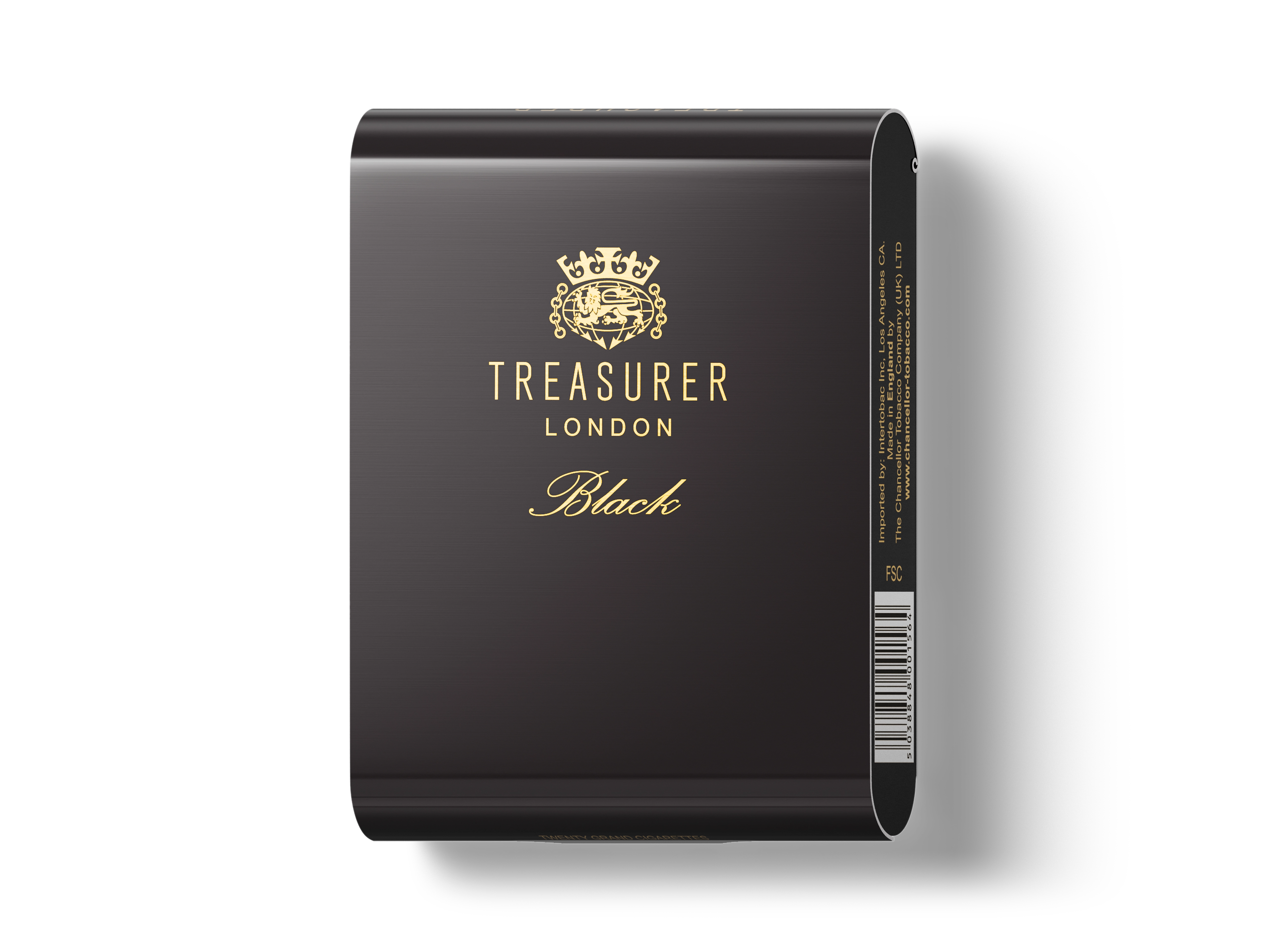 TREASURER Aluminum Black Cigarettes